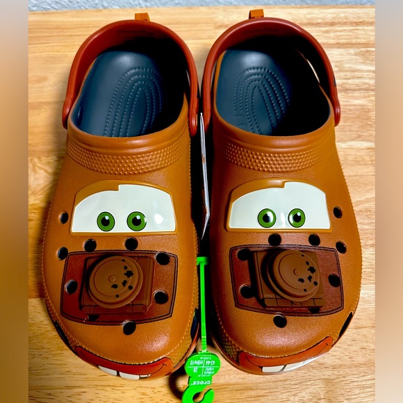 CROCS | Shoes | Crocs X Disney Pixar Cars Mater Classic Clog Mens ...